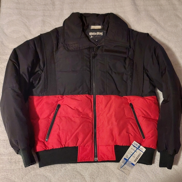 White Stag | Jackets & Coats | White Stag Black And Red Puffer Jacket ...